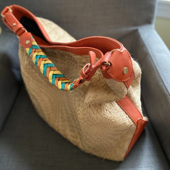 Cole Haan | Bags | Cole Haan Straw Tote Bag | Poshmark